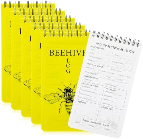 Amazon.com : PerKoop 3 Pack Beekeeping Log Book Beekeepers Tracking ...