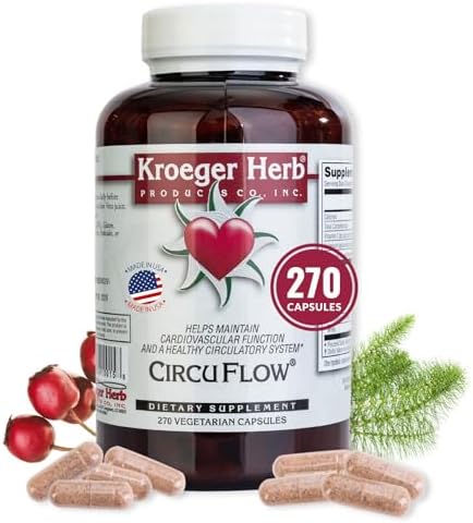 Amazon.com: Kroeger Herb Circu Flow, 270 caps : Health & Household