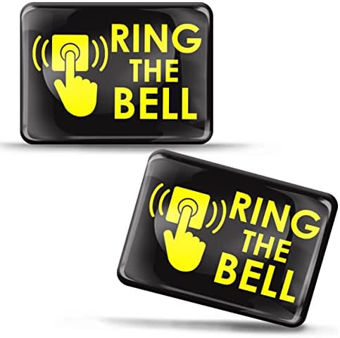 Please ring the bell sign - 1mm plastic sign (150mm x 100mm) : Amazon ...