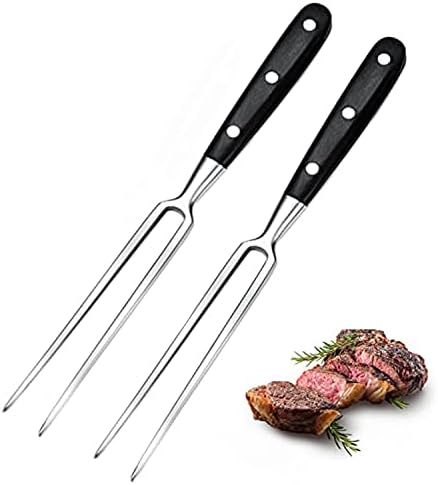 2 Pieces Meat Fork with Handle - Stainless Steel Length 16.5 cm, Total ...