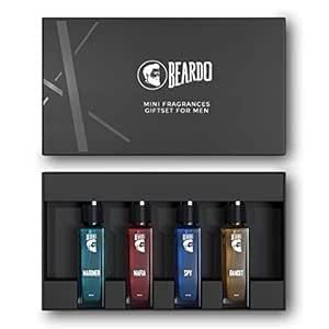 Buy Beardo Assorted Premium Perfume Gift Set For Men 4X8ml with Long ...