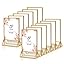 Amazon.com: PPH-Sisy Gold Frames 5x7 Acrylic Sign Holder Double Sided ...