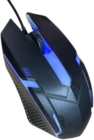 Amazon.com: Wired Gaming Mouse, USB Computer Mouse with RGB Lights ...