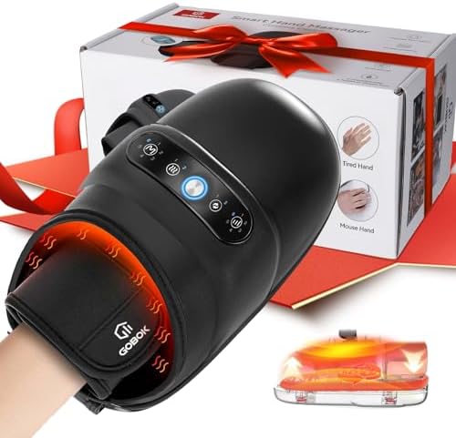 Amazon.com: GOBOK Hand Massager with Auto-Roller Massage for Arthritis ...