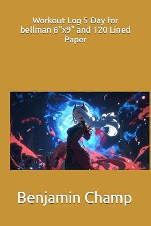 Amazon.com: Workout Log 5 Day for bellman 6"x9" and 120 Lined Paper ...