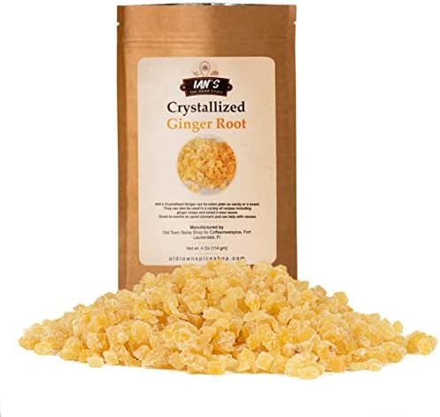 Amazon.com : The Ginger People Organic Crystallized Ginger Box, 4 Oz ...