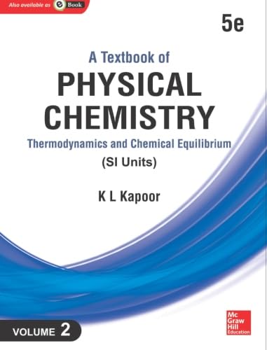 Amazon.com: A Textbook of Physical Chemistry: Thermodynamics and ...