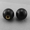 Amazon.com: Bakelite Ball Knob Ball Handle with M5 M6 M8 M10 M12 M16 ...