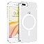 Amazon.com: DUEDUE for iPhone 8 Plus Case, iPhone 7 Plus Case Magnetic[Compatible with Magsafe ...