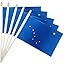 Amazon.com : Pack of 20, Handheld Alaska Flags 5x8 Inch - Small State ...
