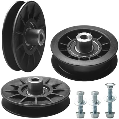 Amazon.com : Flat Idler Pulley for AYP Husqvarna Poulan Dixon 194327 ...