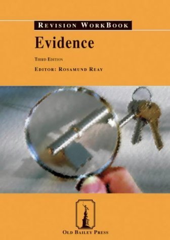 Evidence (Revision Workbook): Reay LLB, Rosamund: 9781858364636: Amazon ...