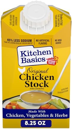 Amazon.com : Kitchen Basics Original Chicken Stock, 8.25 Oz : Grocery ...