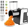 Amazon.com: ZOHOKO Electric Cheese Grater 5-in-1, 250W Professional Automatic Shredder with 5 ...