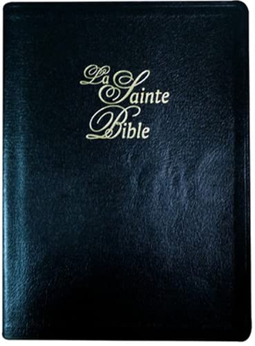 Amazon.com: French Segond 1910 Version, Large Print Leather (French ...