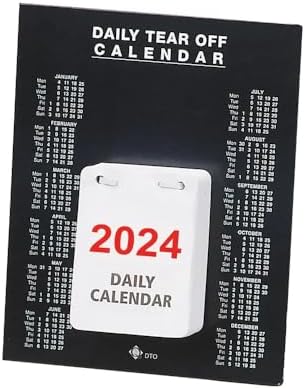 2025 Daily Tear-Off Desk Calendar - Day-to-Day Organiser Planner with ...