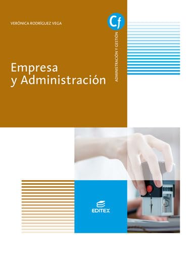 Amazon.com: Empresa y Administración: 9788413215617: Rodríguez Vera ...
