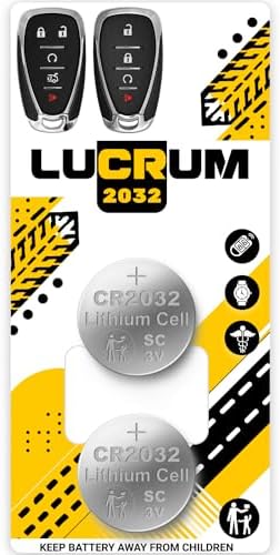 Amazon.com: Rome Tech Car Key Fob CR2032 Batteries Replacement ...