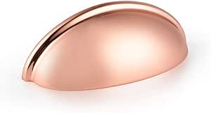 Probrico Rose Gold Drawer Handles Cabinet Cup Pulls 3 Inch (76mm) Hole ...