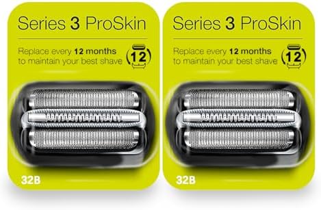 Amazon.com: 32B Replacement Shaver Head for Braun Series 3, Series S3 ...