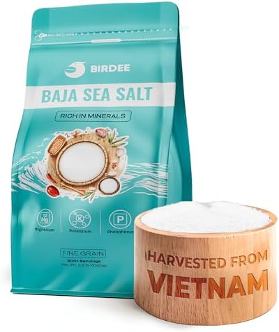 Amazon.com : BAHA - Baja Mineral Sea Salt | Fine Grain Baha Mineral ...