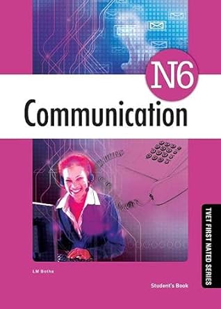 Buy Communication N6 Student's Book (TVET First NATED) Book Online at ...