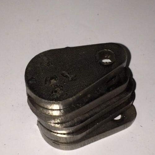 Amazon.com : Make It Ring Targets AR500 Steel Target Gong 1/4" X 1" Set ...