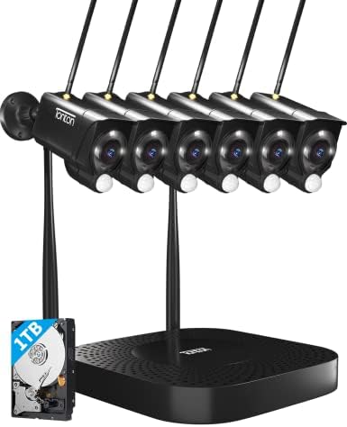 Amazon.com : 1080P Wireless Security Camera System, Firstrend 8CH ...