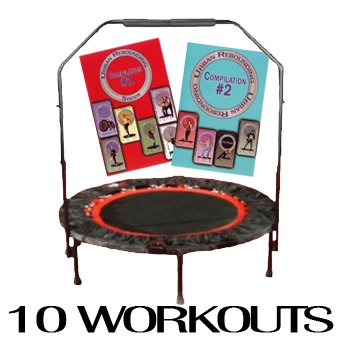 Amazon.com: Urban Rebounding Folding Trampoline Workout System with ...