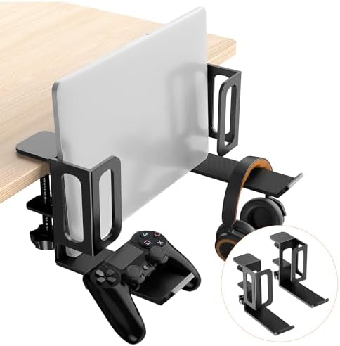 Amazon.com: Desk Side Storage Organizer, Under Desk Laptop Holder,No ...