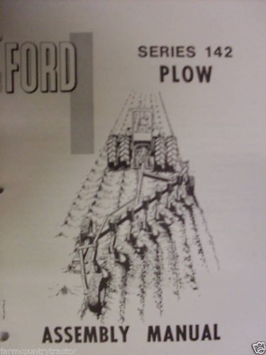 Ford Series 142 Plow OEM Service Manual: Ford Series: Amazon.com: Books