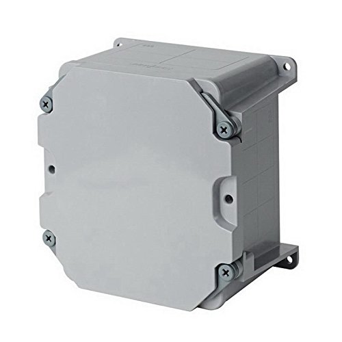 Kraloy JBX444 PVC Junction Box 4 Inch x 4 Inch x 4 Inch 50.11 Cubic ...