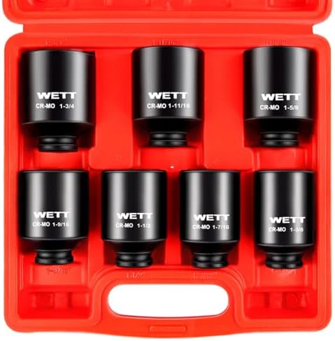 Amazon.com: SUNEX TOOLS 246, ½" Drive, 1-7/16" Impact Socket, Cr-Mo ...