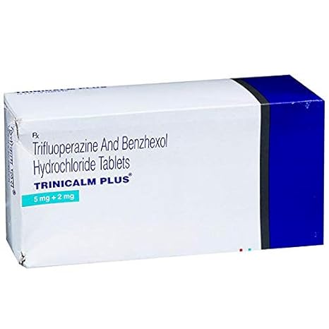 Trinicalm Plus 5mg/2mg - Strip of 10 Tablets : Amazon.in: Health ...