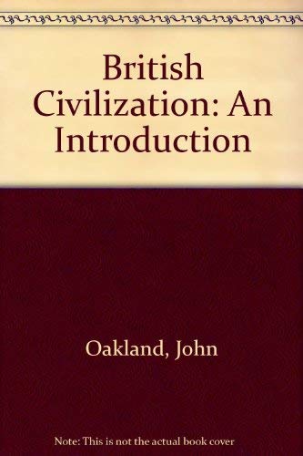 Amazon.com: British Civilization: An Introduction: 9780415025928 ...