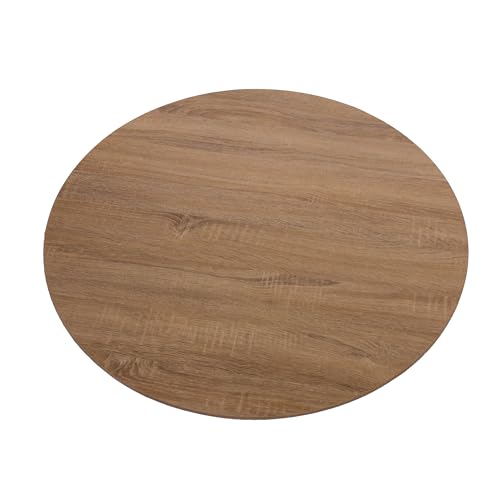 Amazon.com: SSWBasics Caramel Oak Wood Topper for Round Clothing Racks ...