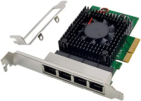 Amazon.com: Quad-Port 2.5 GbE Network Adapter PCIe 3.1 with Intel I225 ...