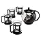 Amazon.com | Primula Half Moon Teapot with Removable Infuser, Glass Tea ...