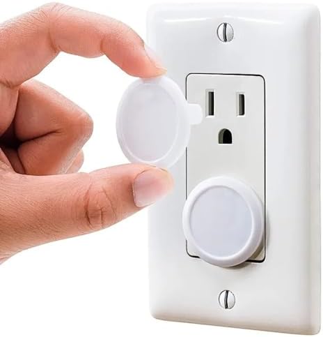 Amazon.com : Outlet Covers Baby Proofing – Child Safety Plug Covers for ...