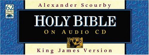 Scourby KJV Audio Bible: King James Version : Black Nylon Case: Scourby ...