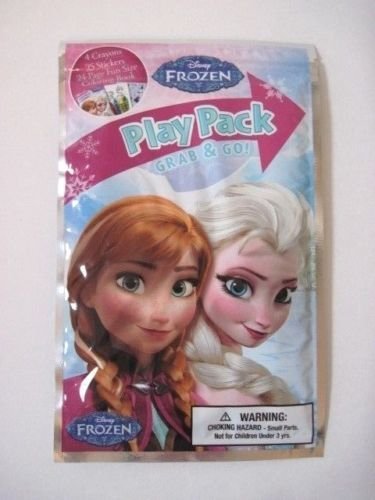 Disney Frozen Elsa & Anna Play Pack Grab & Go Stickers, Activity Color ...