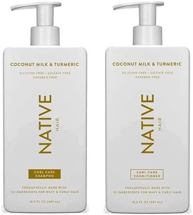 Amazon.com : Native Shampoo and Conditioner Contain Naturally Derived ...