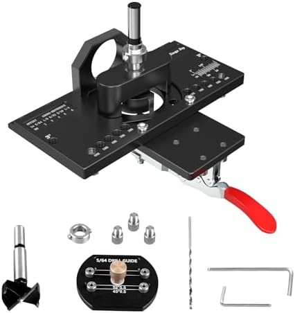 GOINGMAKE Compact Metal Concealed Hinge Jig with Quick Clamp,35mm ...