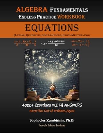 Algebra Fundamentals Endless Practice Workbook - EQUATIONS: Linear ...