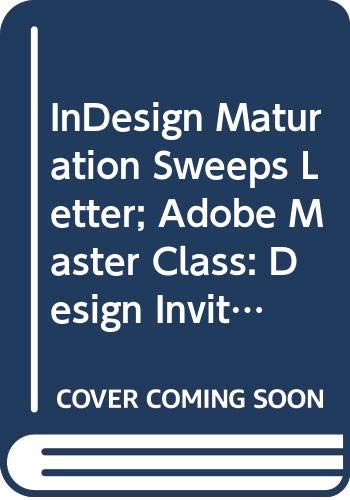 Indesign Maturation Sweeps Letter; Adobe Master Class: Design ...