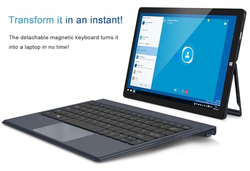 Snapklik.com : AWOW Detachable 2 In 1 Laptop Touchscreen Windows 11 ...