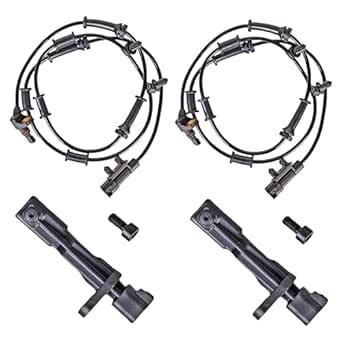 ABS Wheel Speed Sensor - Front Rear Left Driver and Right Passenger ...