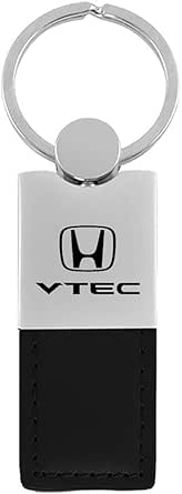 Amazon.com: Au-TOMOTIVE GOLD Duo Rectangular Leather Key Chain for ...