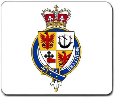 Amazon.com : McIntyre Scotland Family Crest Coat of Arms Mouse Pad ...