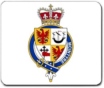 Amazon.com : McIntyre Scotland Family Crest Coat of Arms Mouse Pad ...
